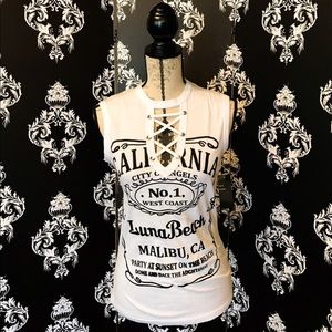 Tops | Nwt Stylish California Tank | Poshmark